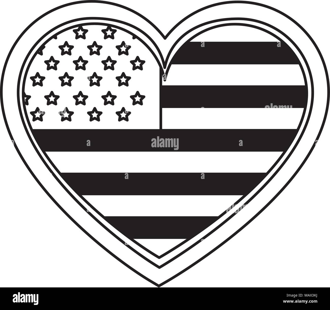 United states shaped sign Stock Vector Images - Alamy