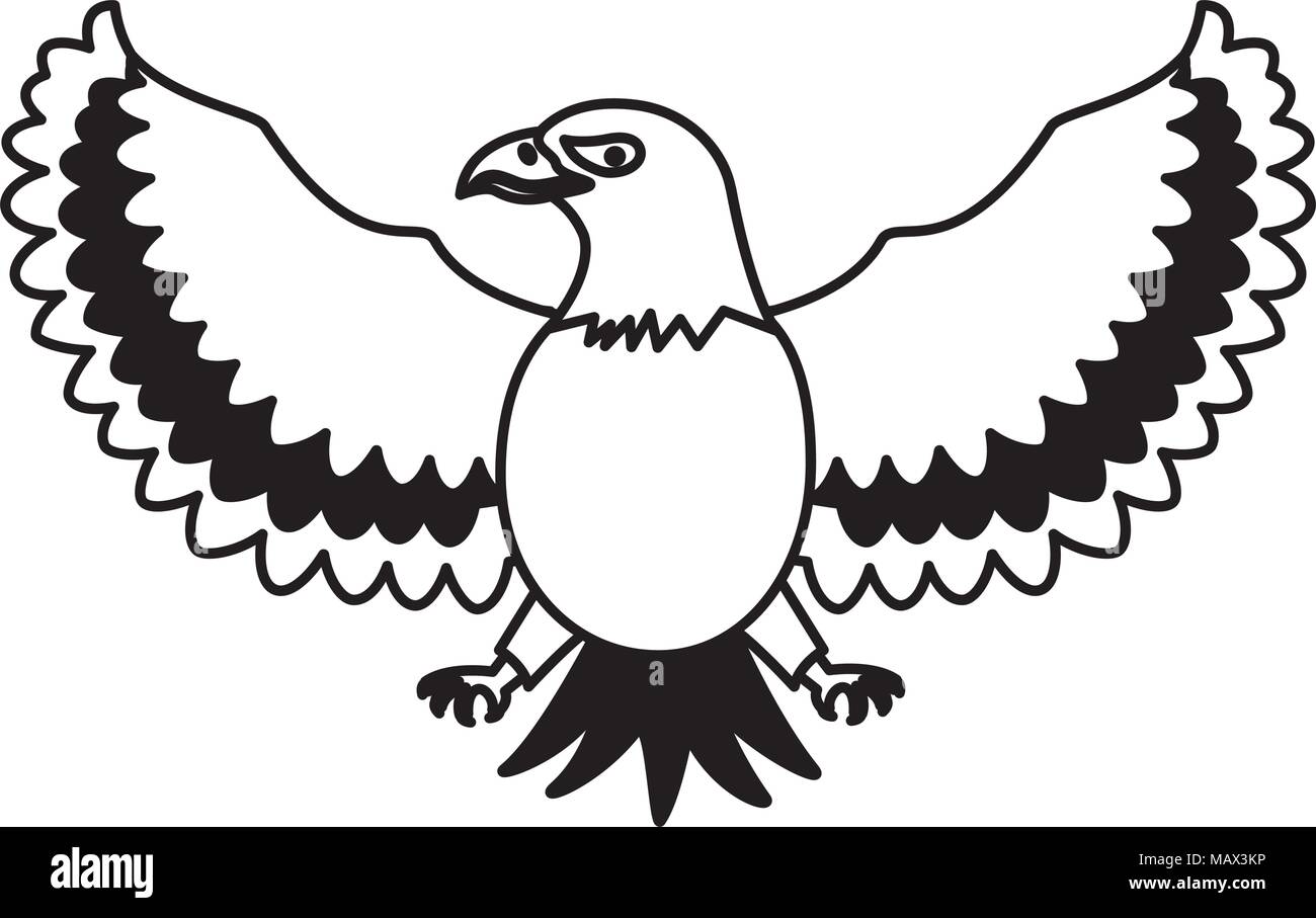 american eagle bird freedom national symbol Stock Vector Image & Art ...