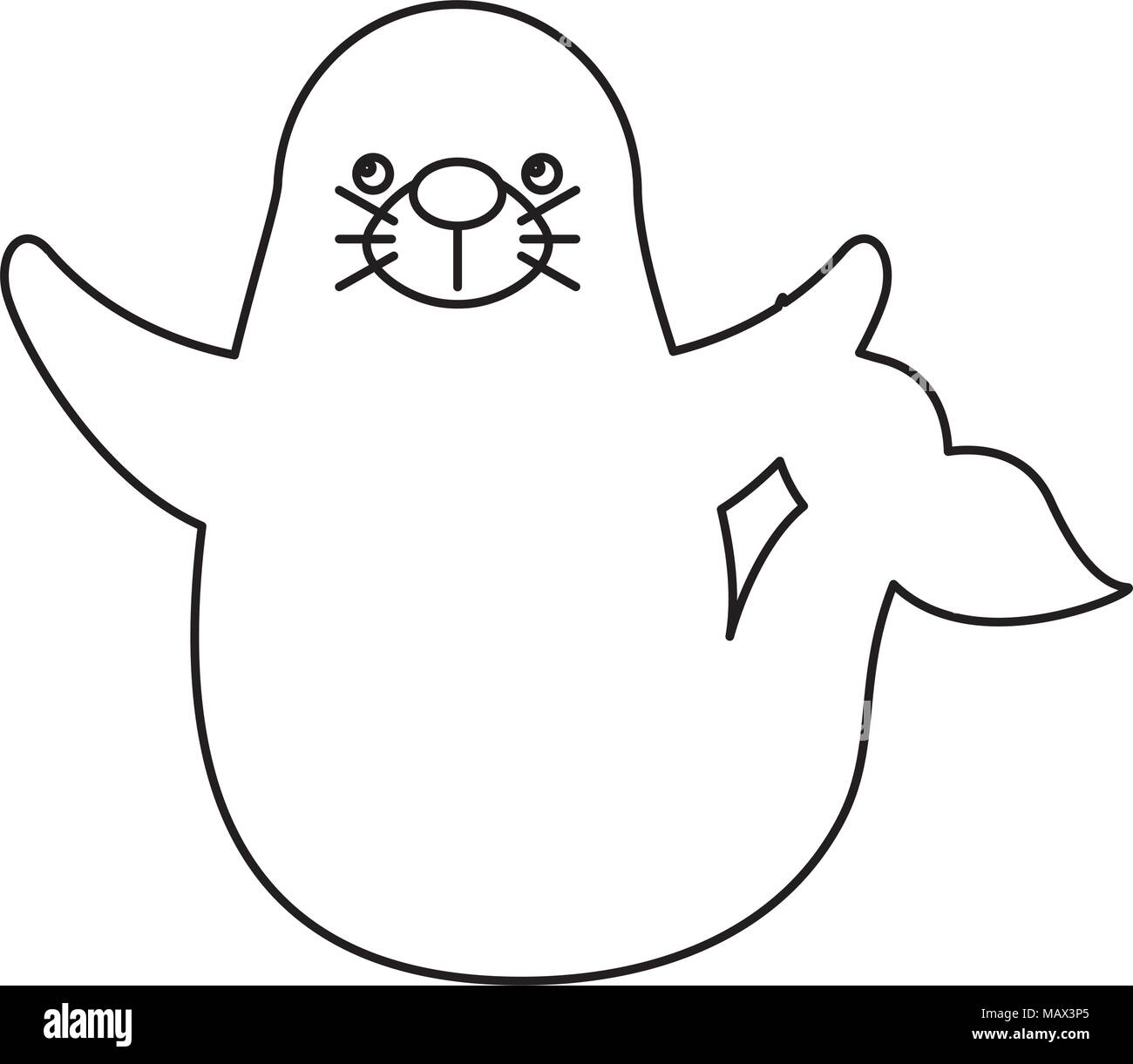 Antarctic marine life Stock Vector Images - Alamy