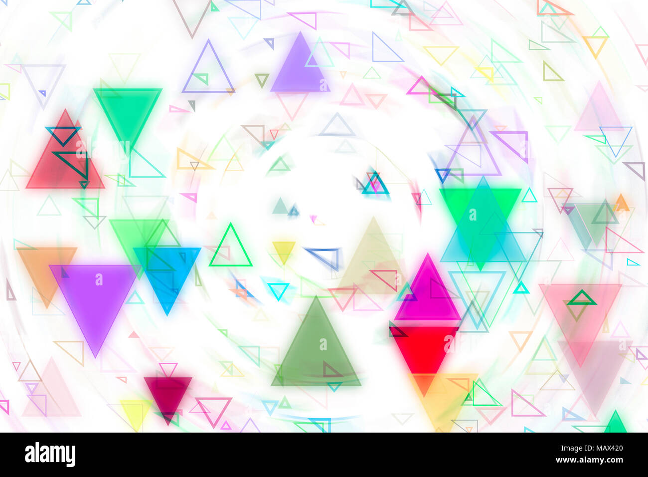 Digital triangle hi-res stock photography and images - Alamy