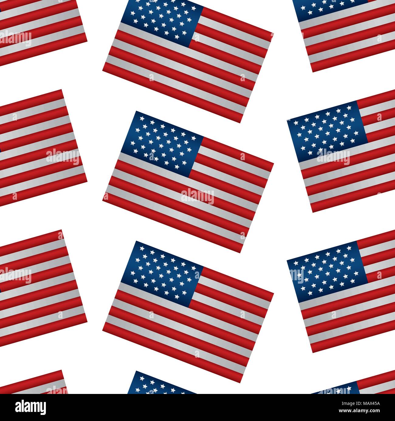 united states of america flag pattern background Stock Vector Image ...