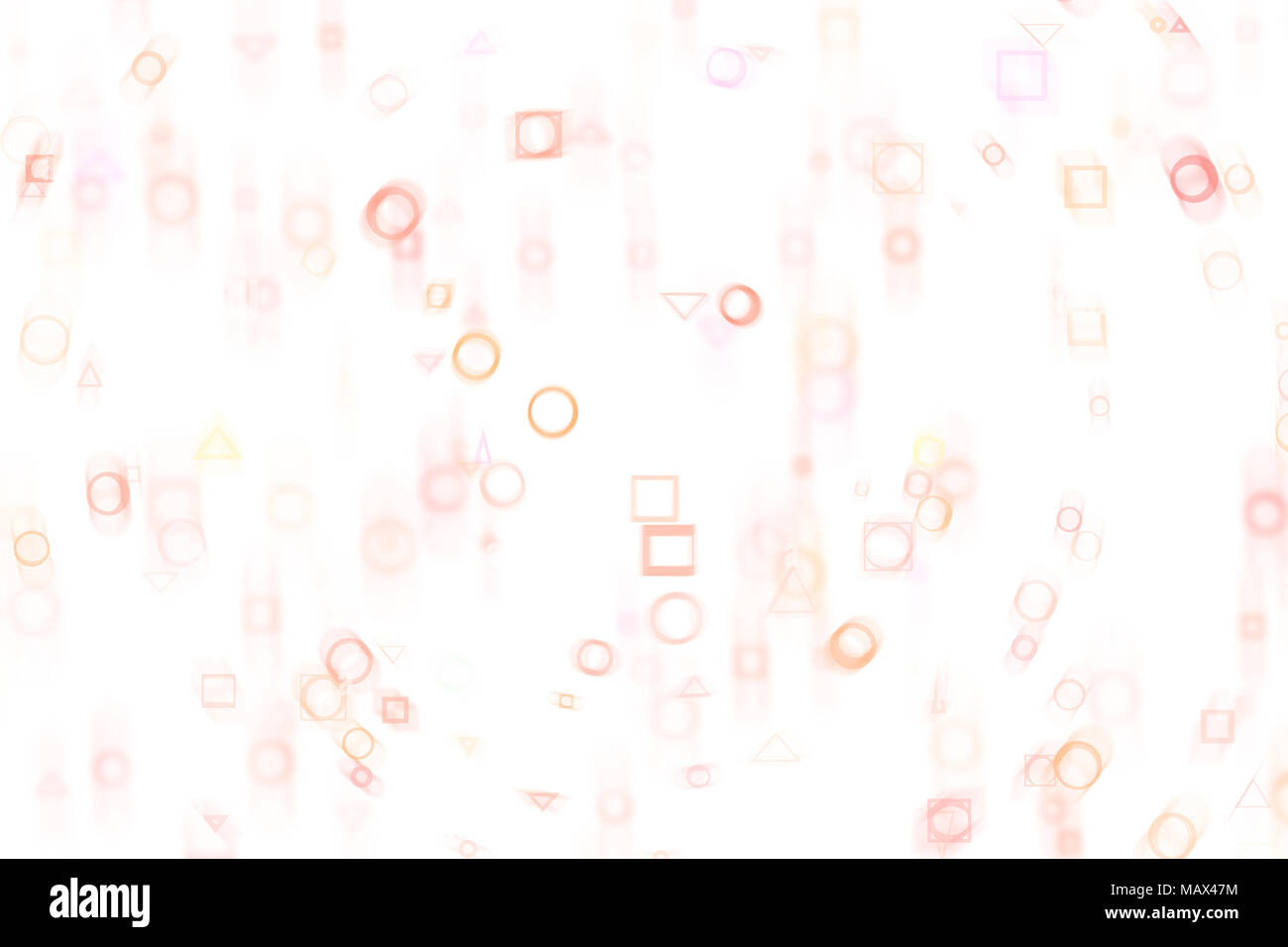 Abstract motion blur, soft blend, random circle, square & rectangle ...