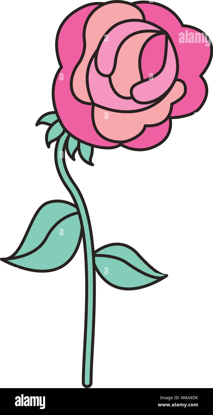 Rose form Stock Vector Images - Alamy