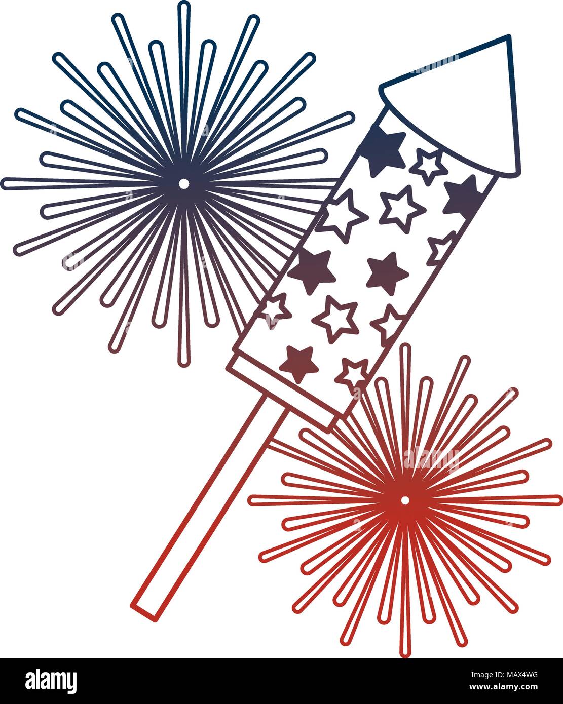 fireworks rocket celebration icon Stock Vector Image & Art - Alamy
