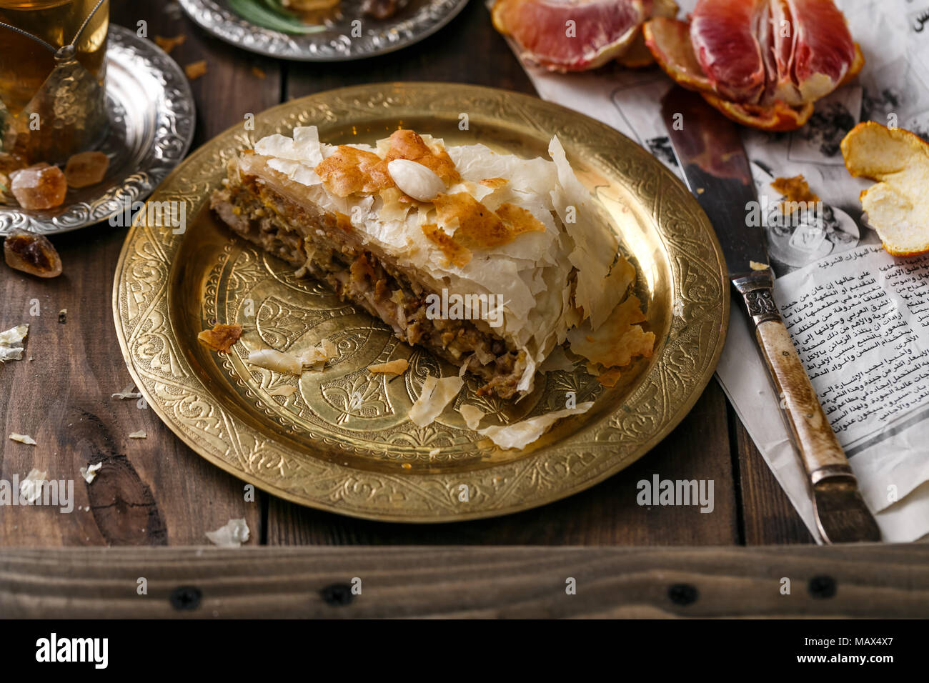 Seafood bastilla hi-res stock photography and images - Alamy