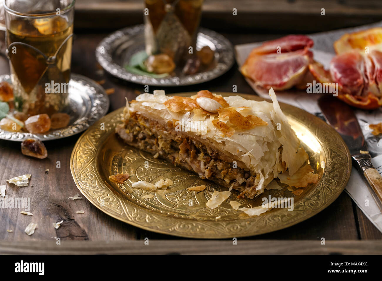 Seafood bastilla hi-res stock photography and images - Alamy