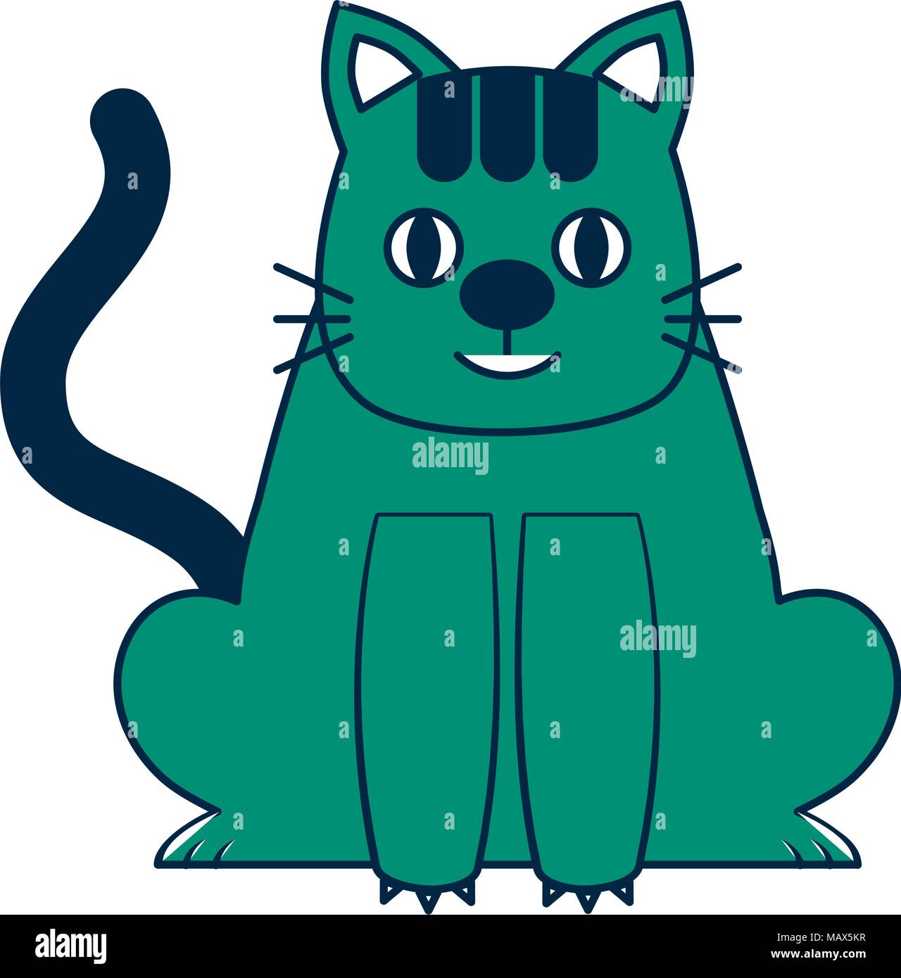 cute little cat icon Stock Vector Image & Art - Alamy