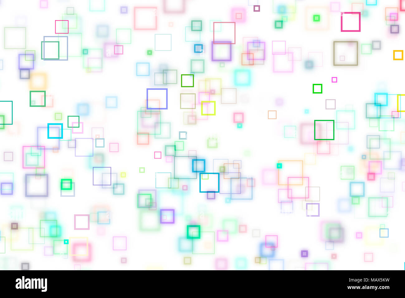 Abstract motion blur, soft blend, random square & rectangle shape art ...