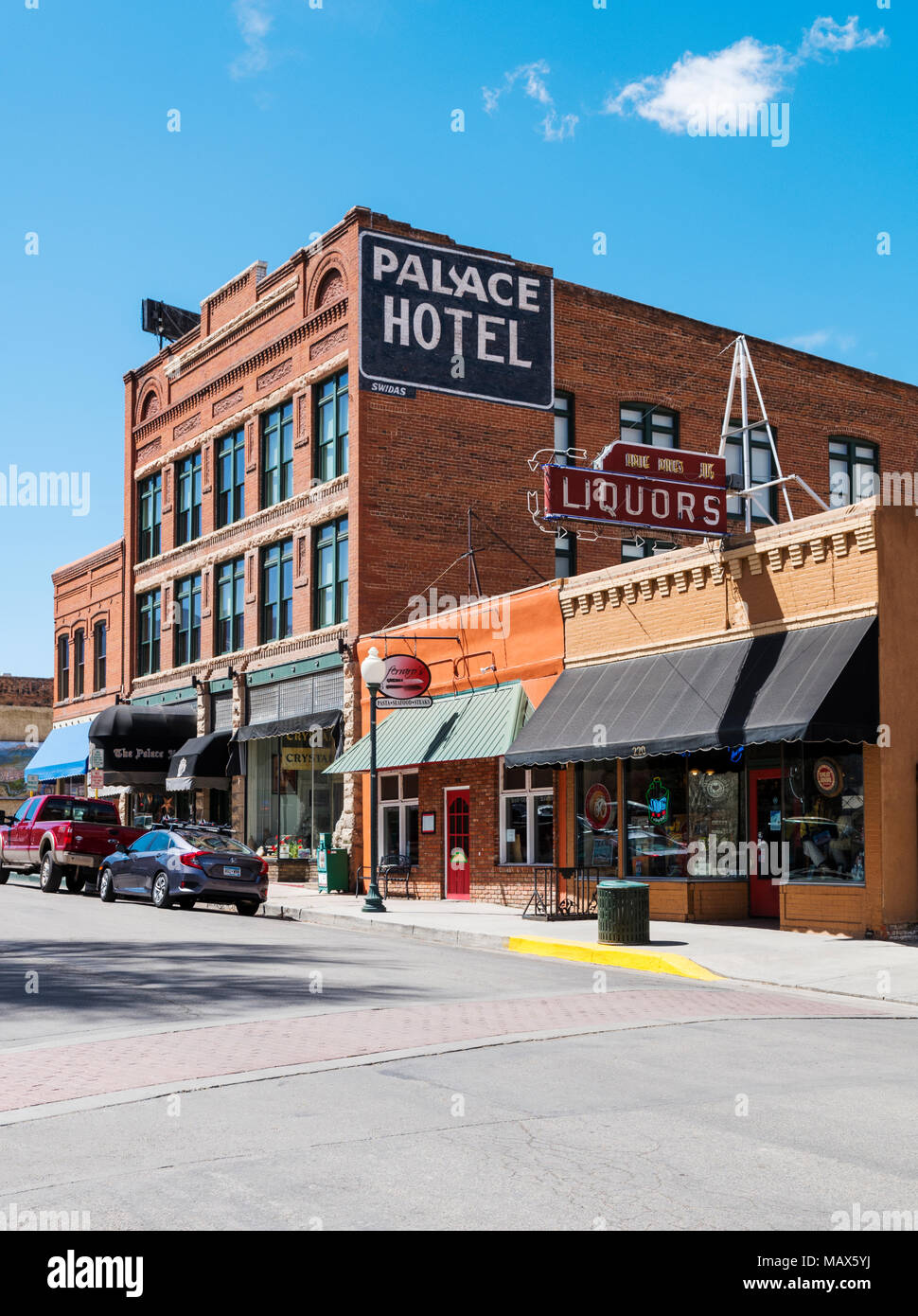 Palace Hotel; National Historic District; shops in downtown Salida ...