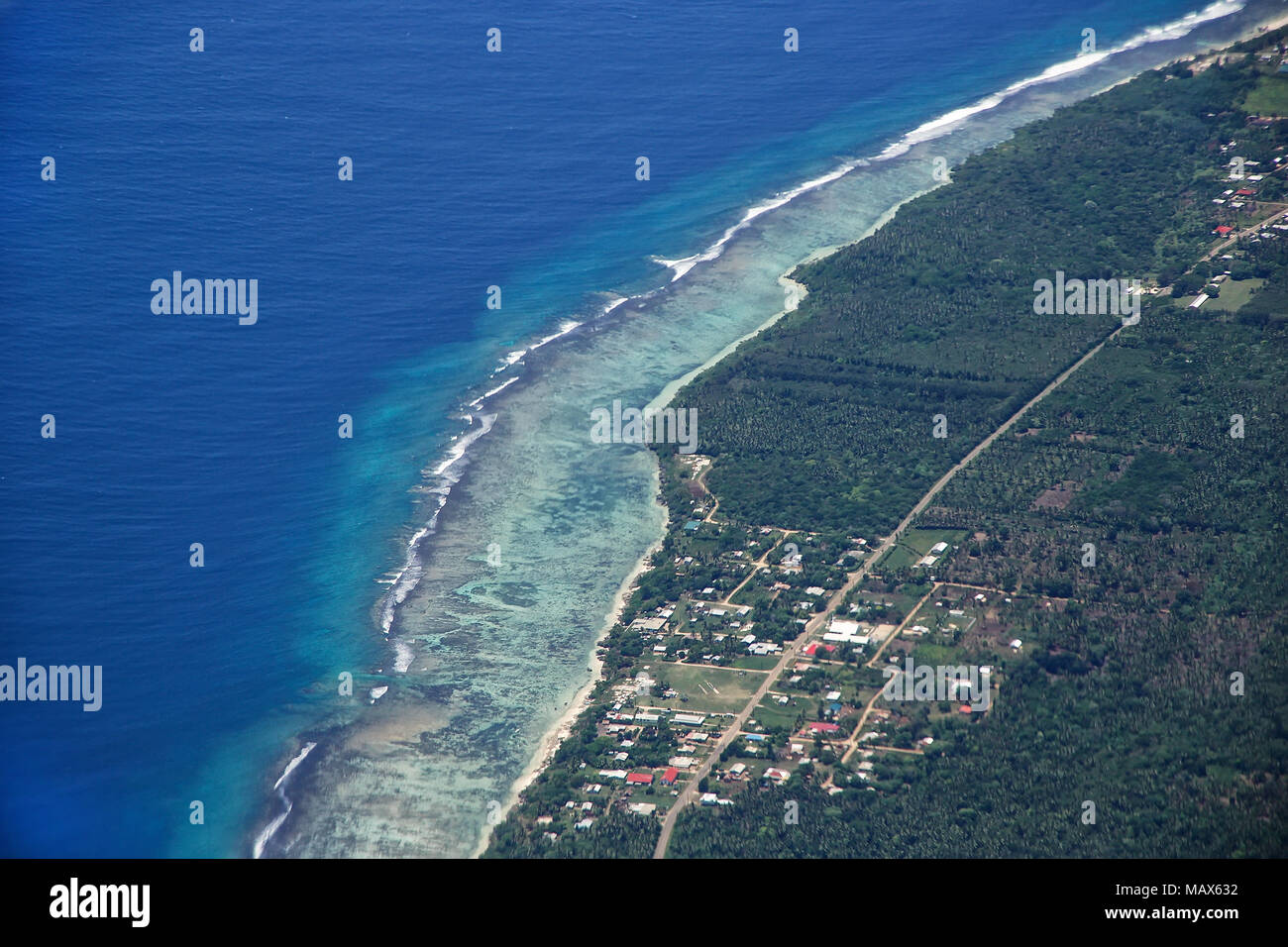 Tonga island aerial hi-res stock photography and images - Alamy