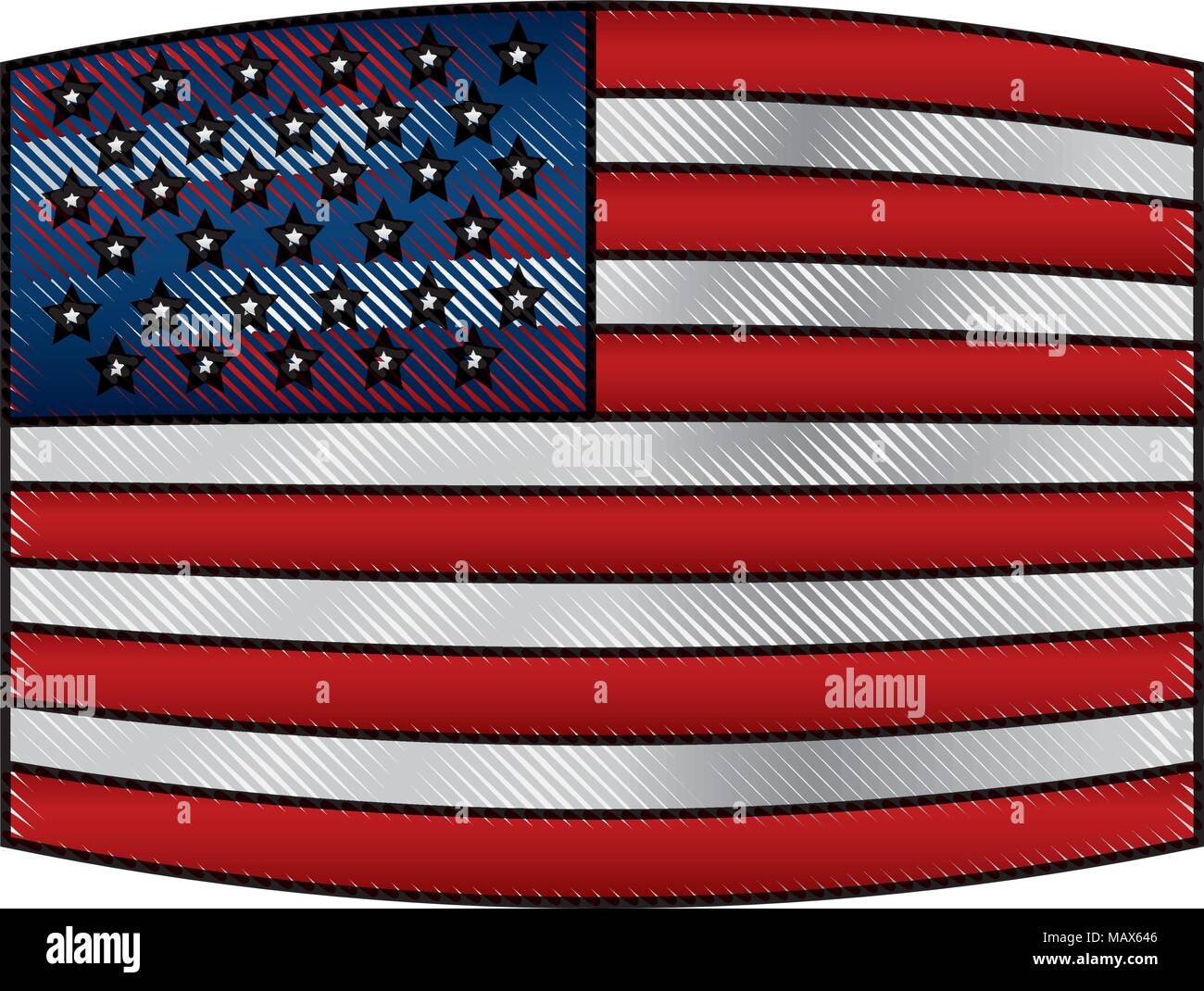 Usa flag official proportion hi-res stock photography and images - Alamy