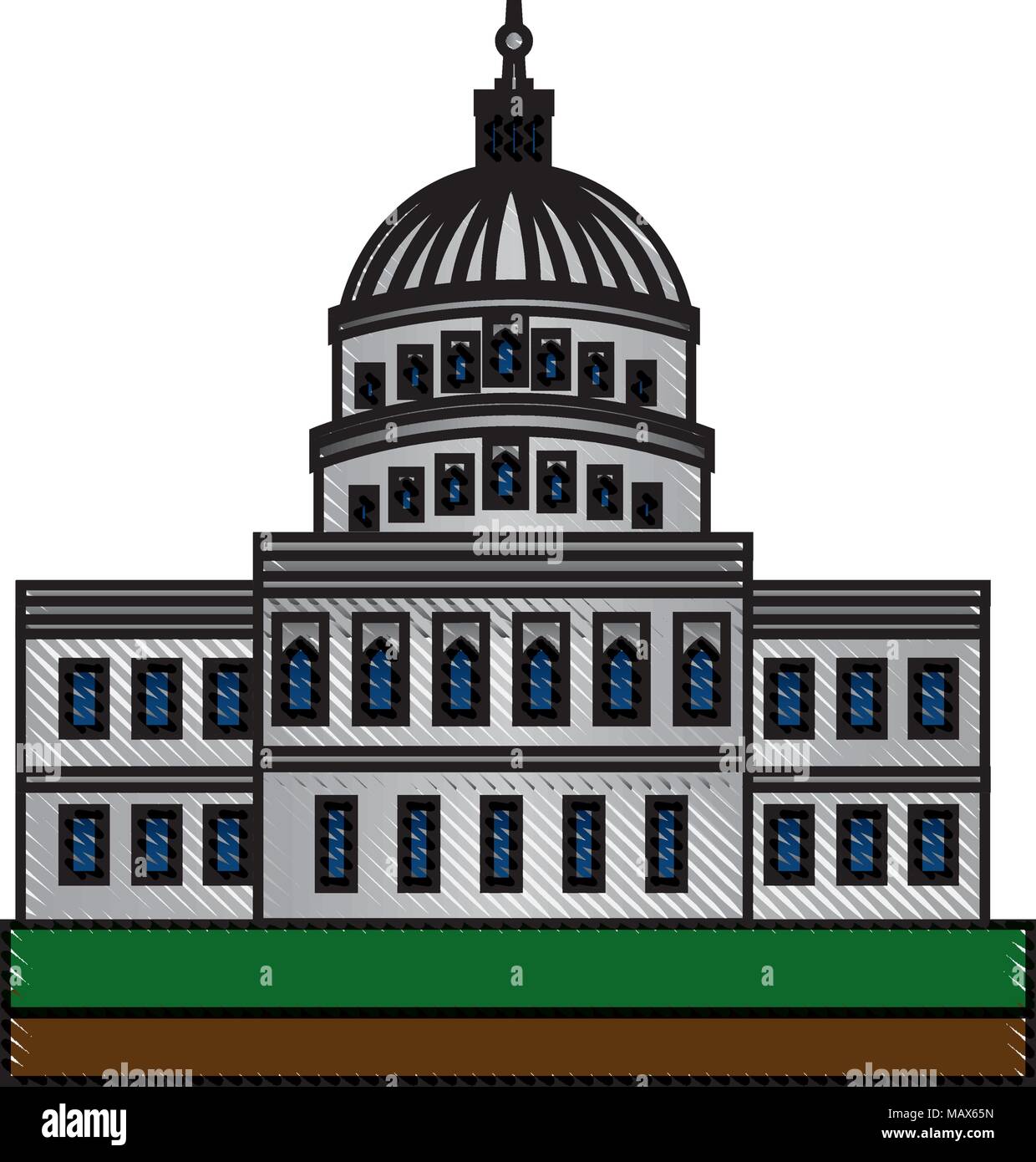 Washington dc historic monument Stock Vector Images - Alamy