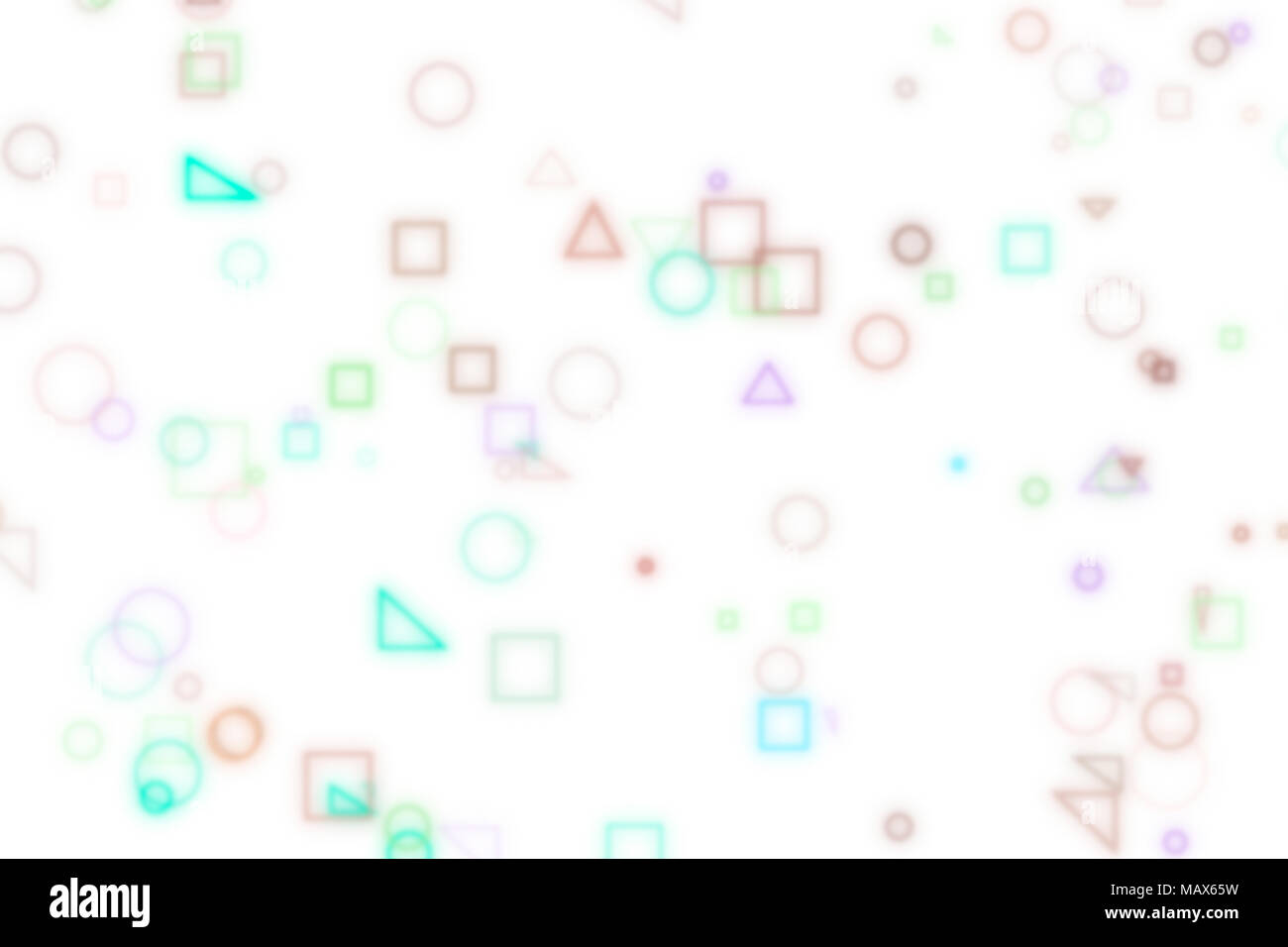 Abstract motion blur, soft blend, random circle, square & rectangle ...
