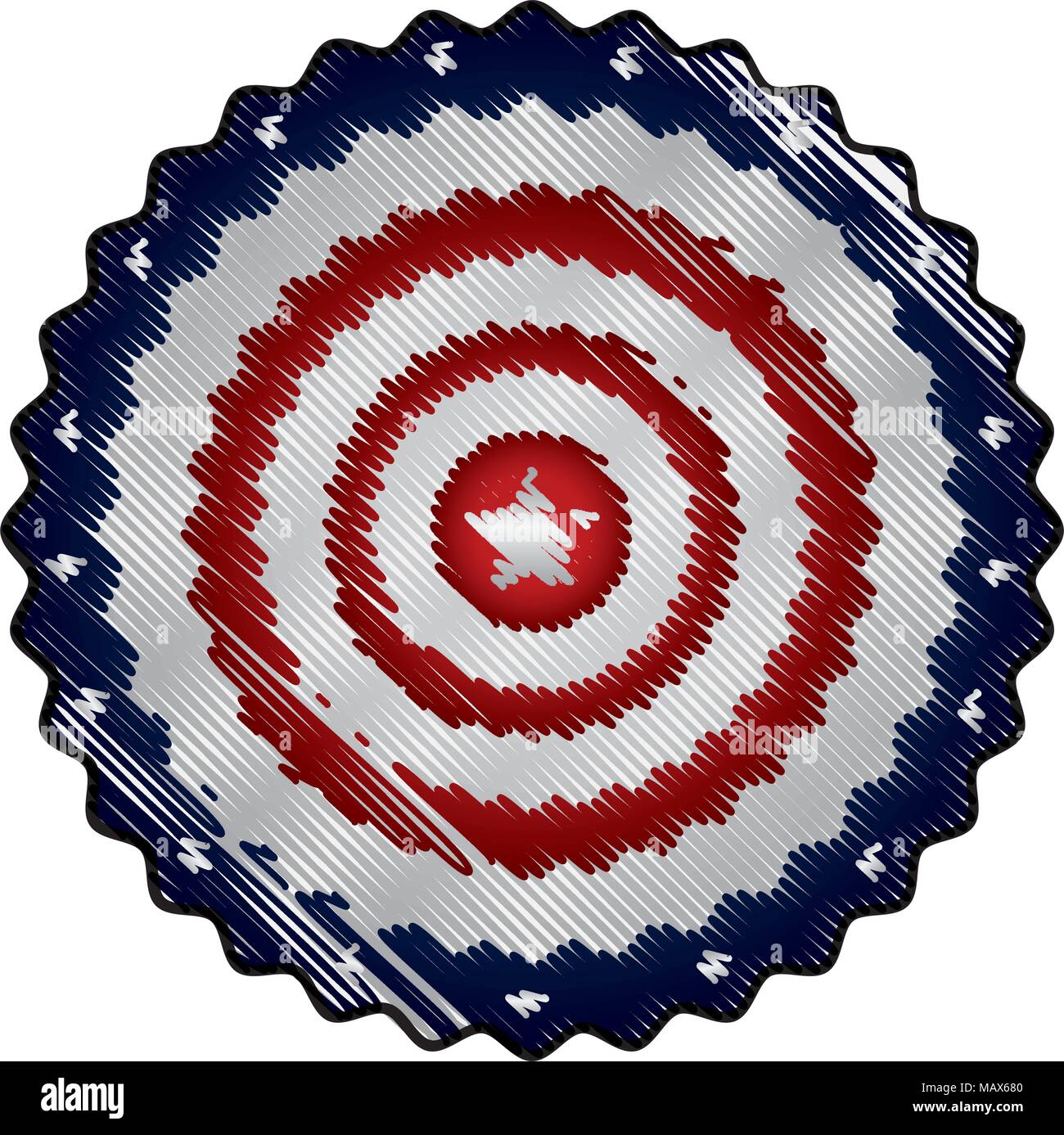 american flag color in label retro style Stock Vector Image & Art - Alamy