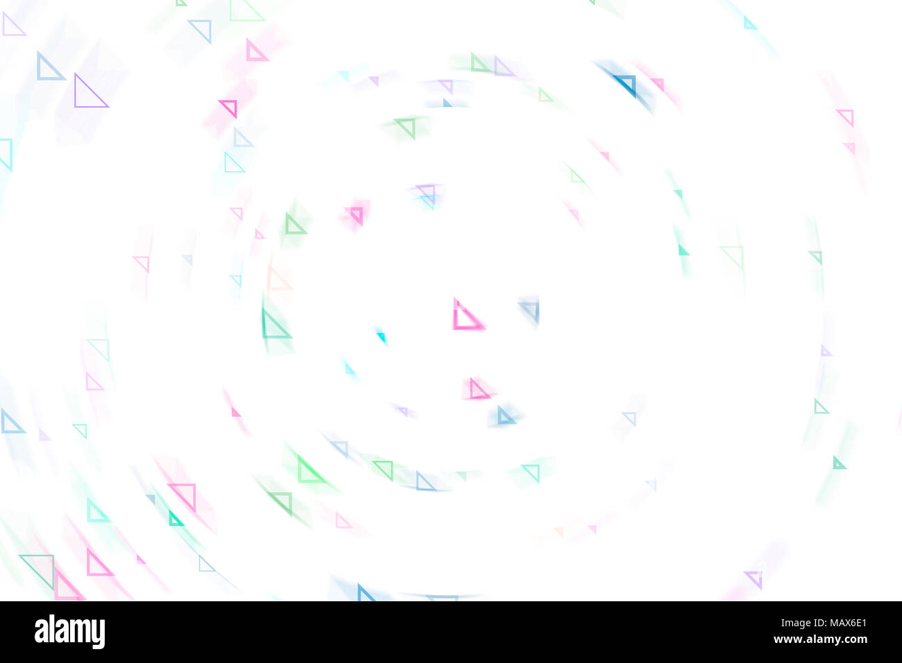 Abstract motion blur, soft blend, random triangle shape art, digital ...