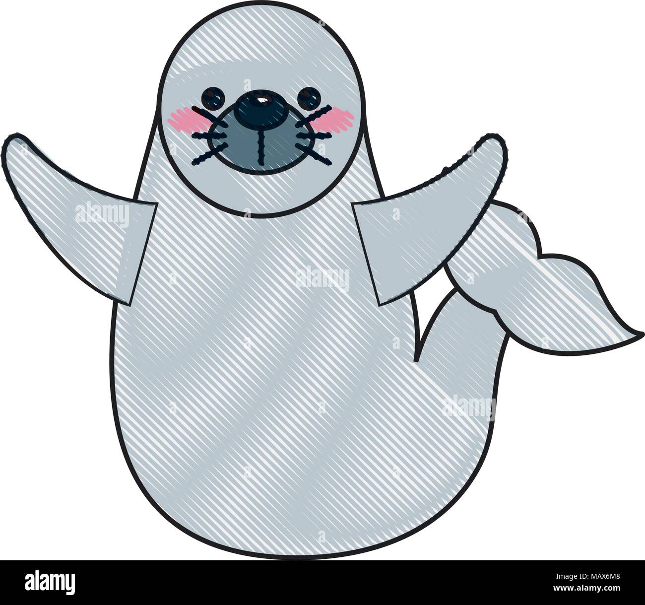 Antarctic marine life Stock Vector Images - Alamy