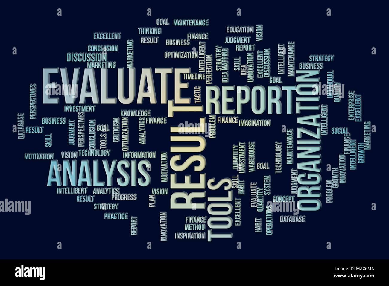 Business conceptual colorful word clouds for web page, graphic design ...