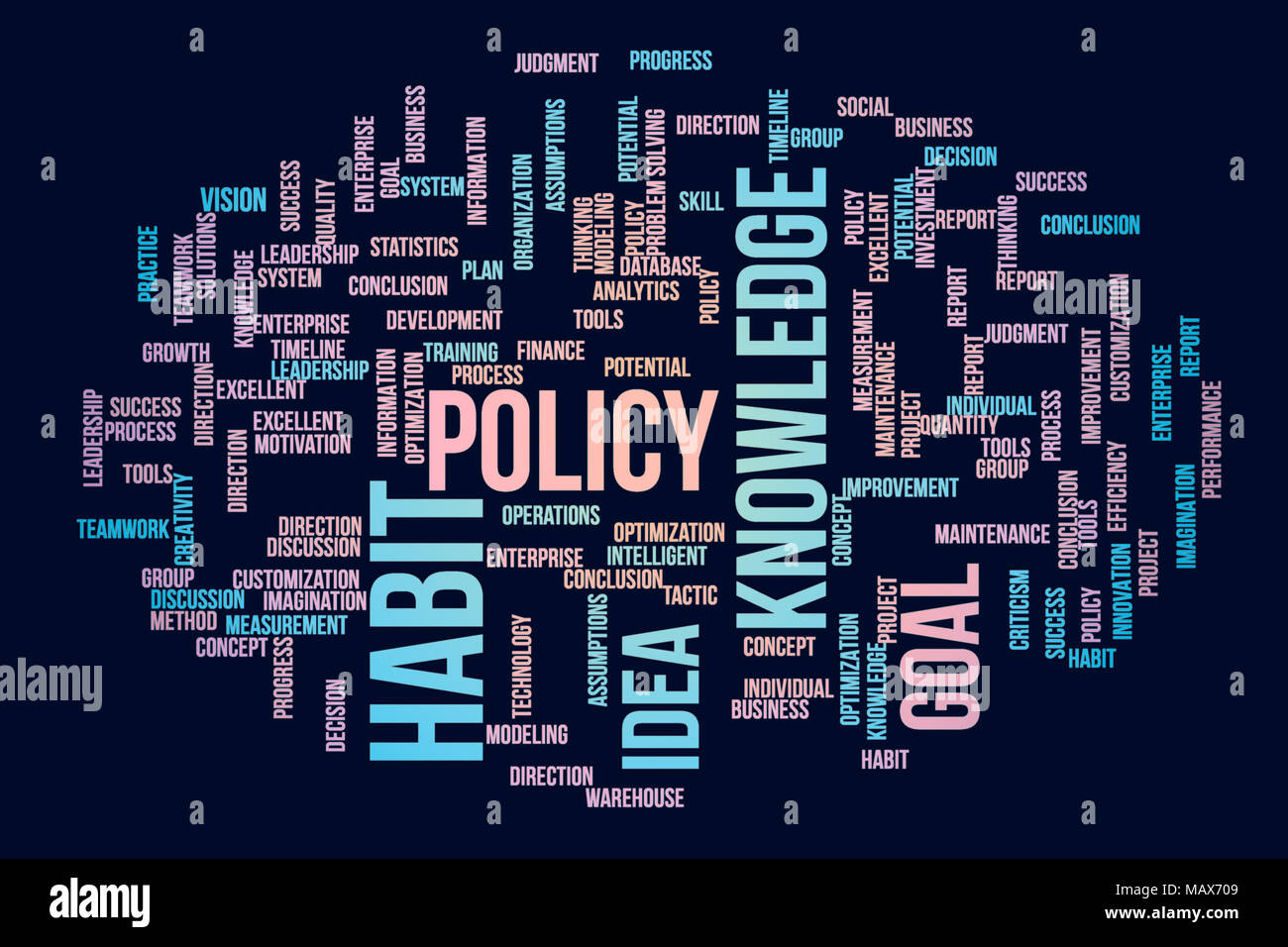 Business conceptual colorful word clouds for web page, graphic design ...