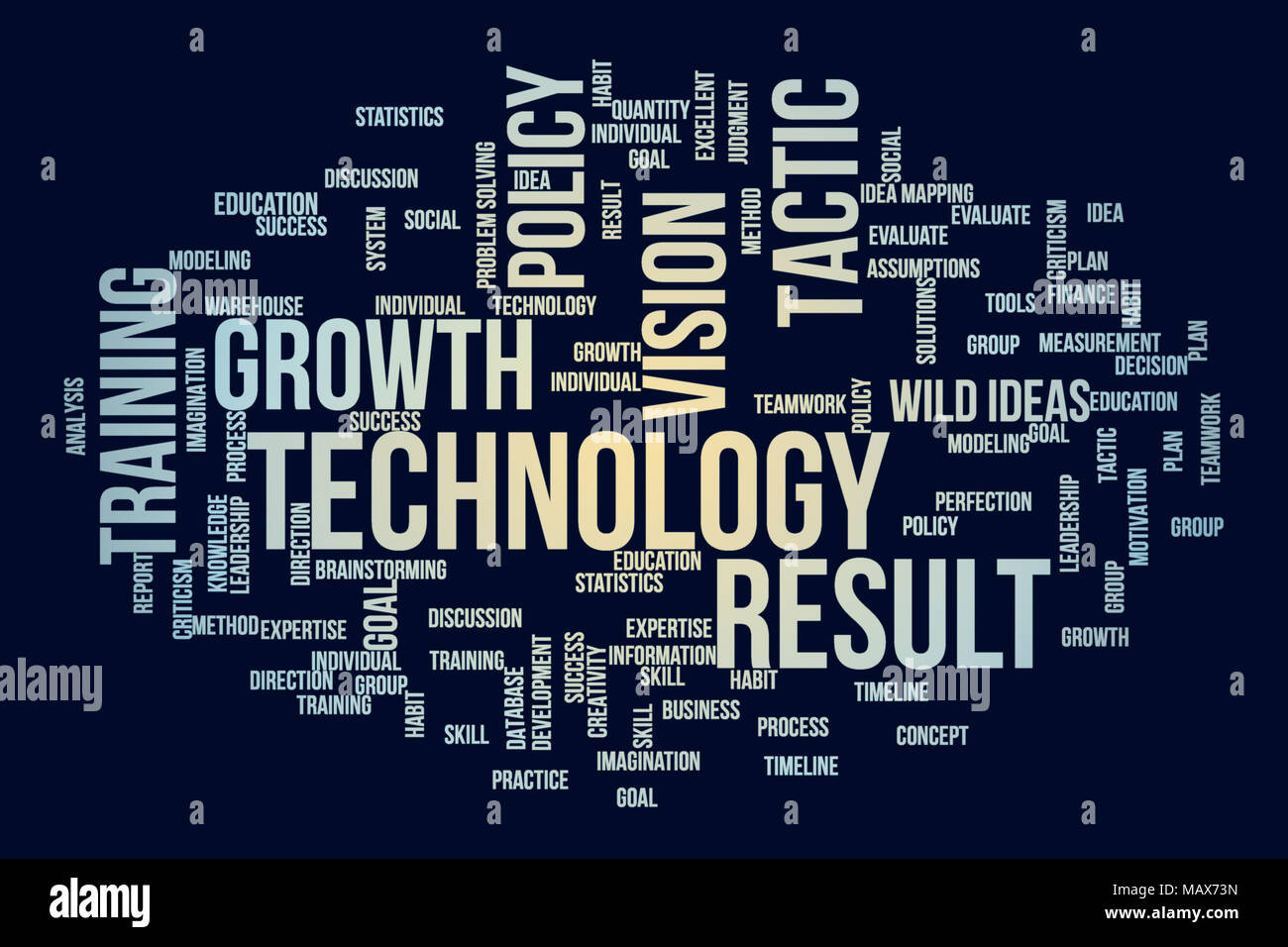 Business conceptual colorful word clouds for web page, graphic design ...