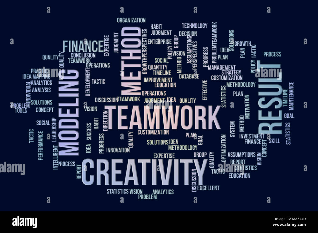 Business conceptual colorful word clouds for web page, graphic design ...