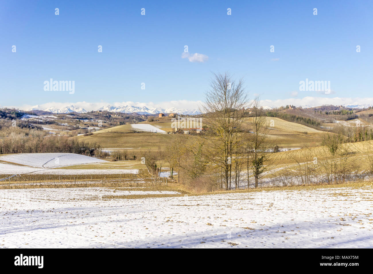 countryside landscape, panorama of turin hills Stock Photo - Alamy