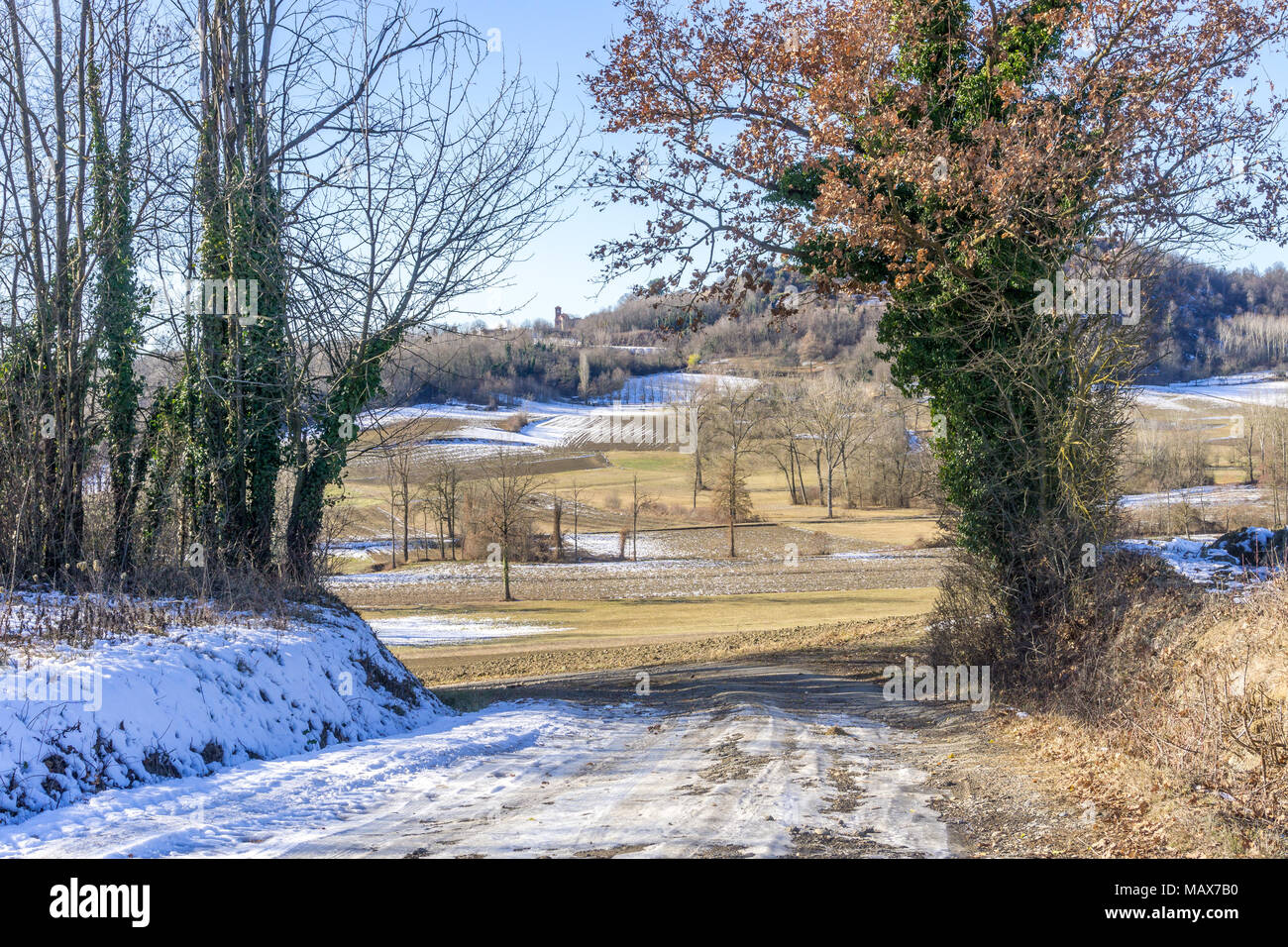 countryside landscape, panorama of turin hills Stock Photo - Alamy