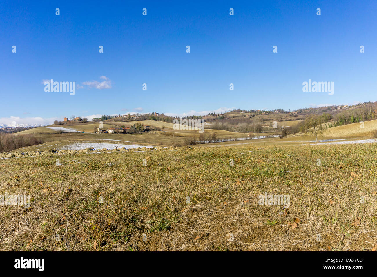 countryside landscape, panorama of turin hills Stock Photo - Alamy