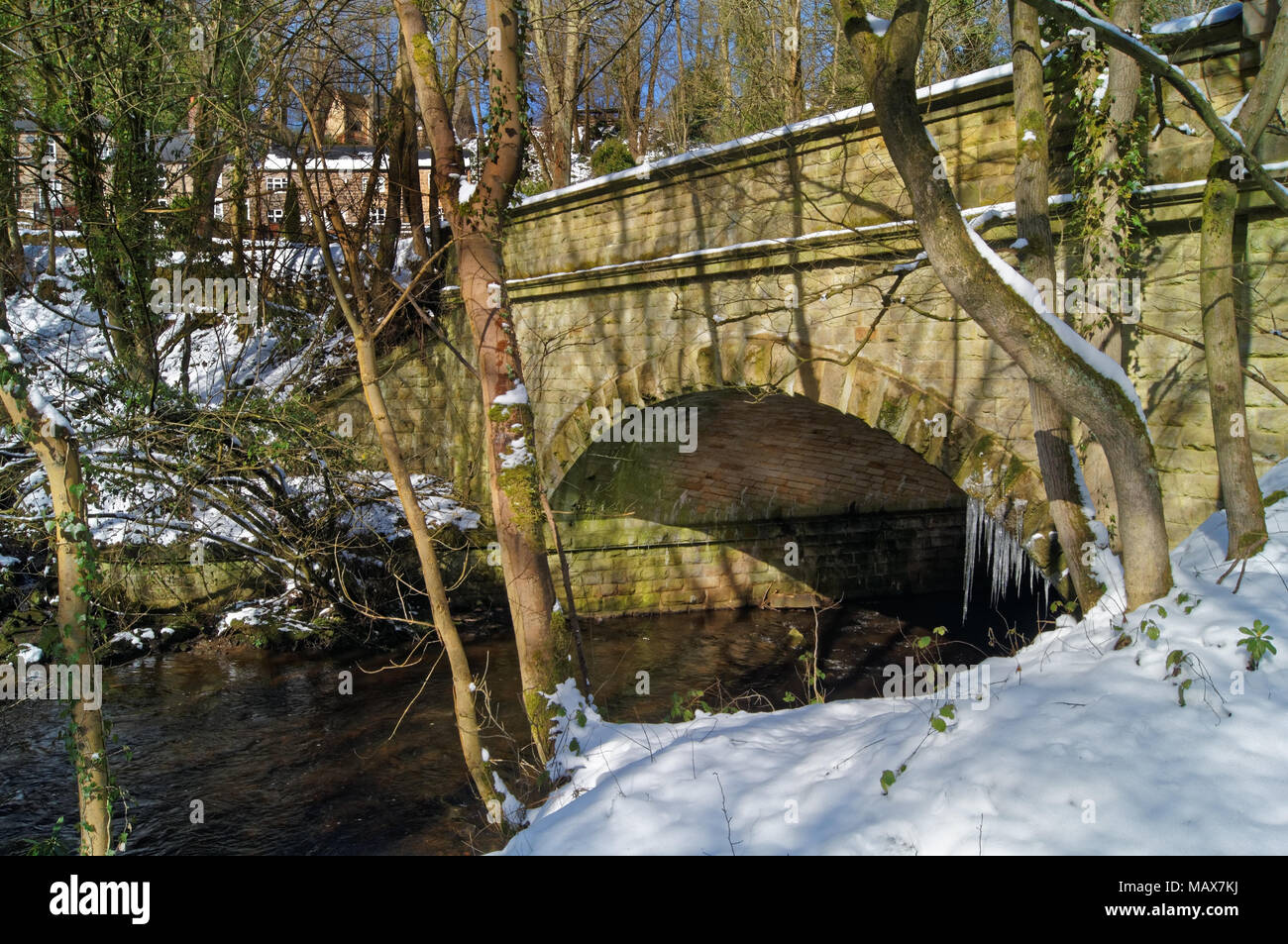 Rivelin valley waterfall hi-res stock photography and images - Alamy