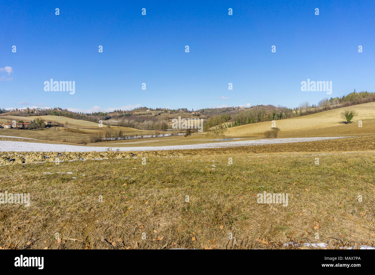 countryside landscape, panorama of turin hills Stock Photo - Alamy