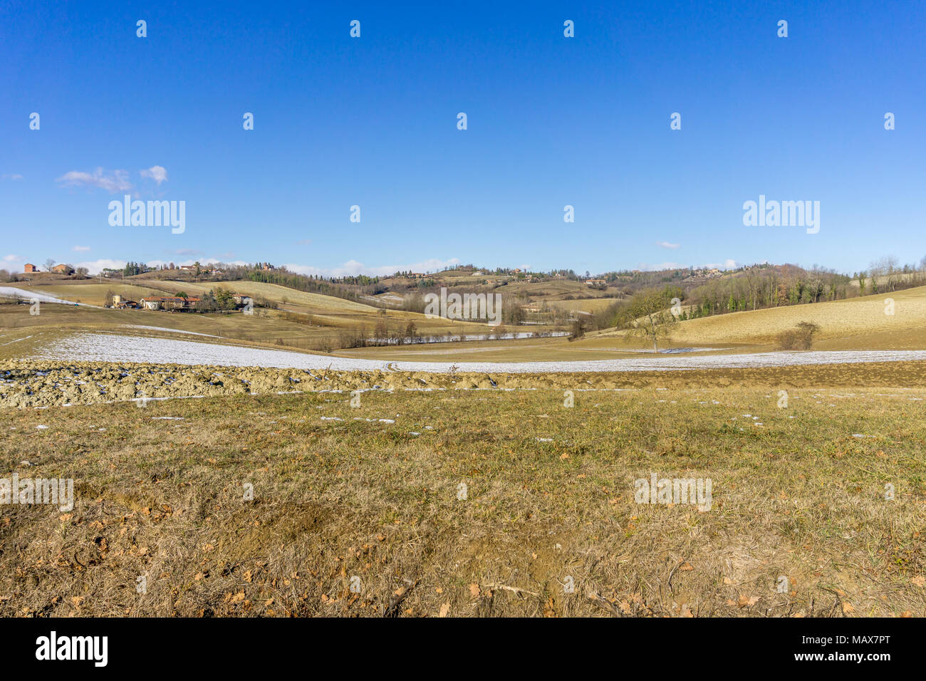 countryside landscape, panorama of turin hills Stock Photo - Alamy
