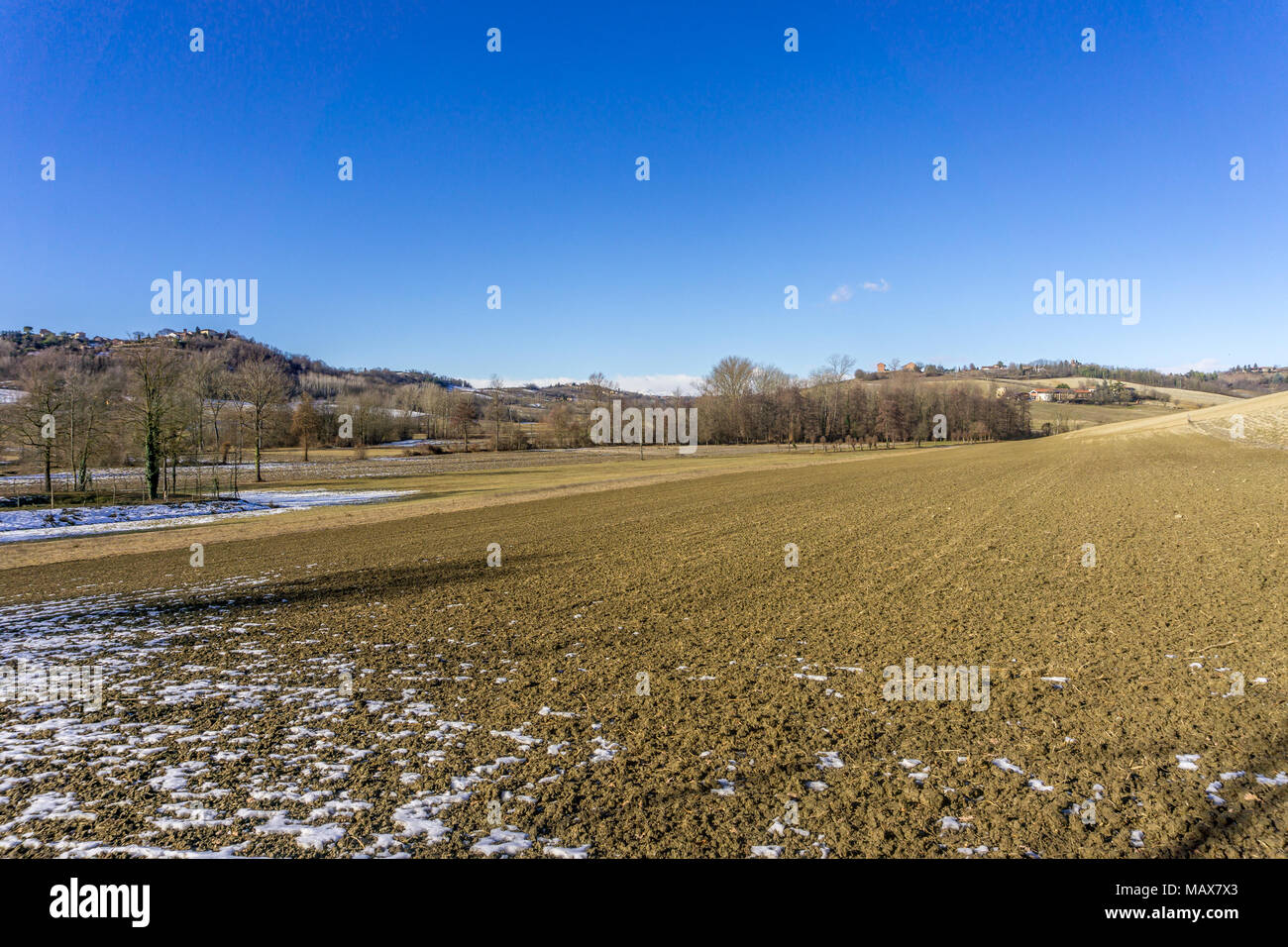 countryside landscape, panorama of turin hills Stock Photo - Alamy