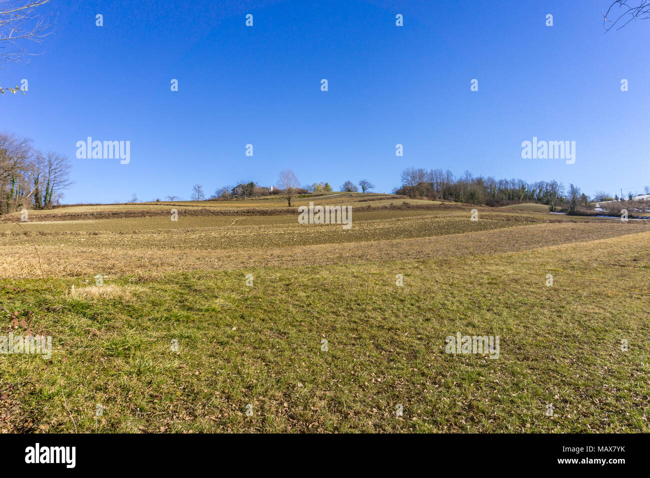 countryside landscape, panorama of turin hills Stock Photo - Alamy