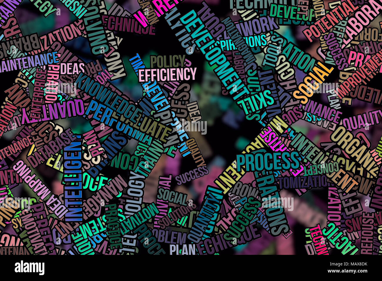 Business word cloud, abstract embossed, for web page, graphic design ...