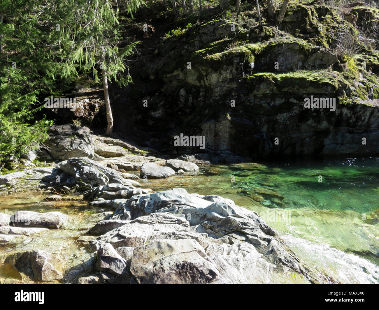 Three Pools at Opal Creek Wilderness in Oregon Stock Photo - Alamy