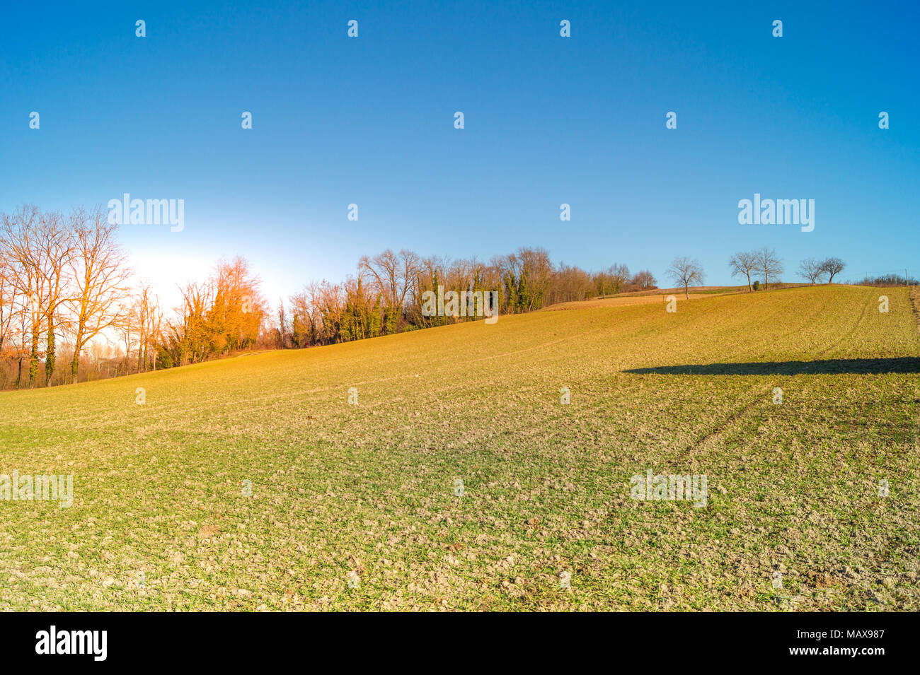 countryside landscape, panorama of turin hills Stock Photo - Alamy