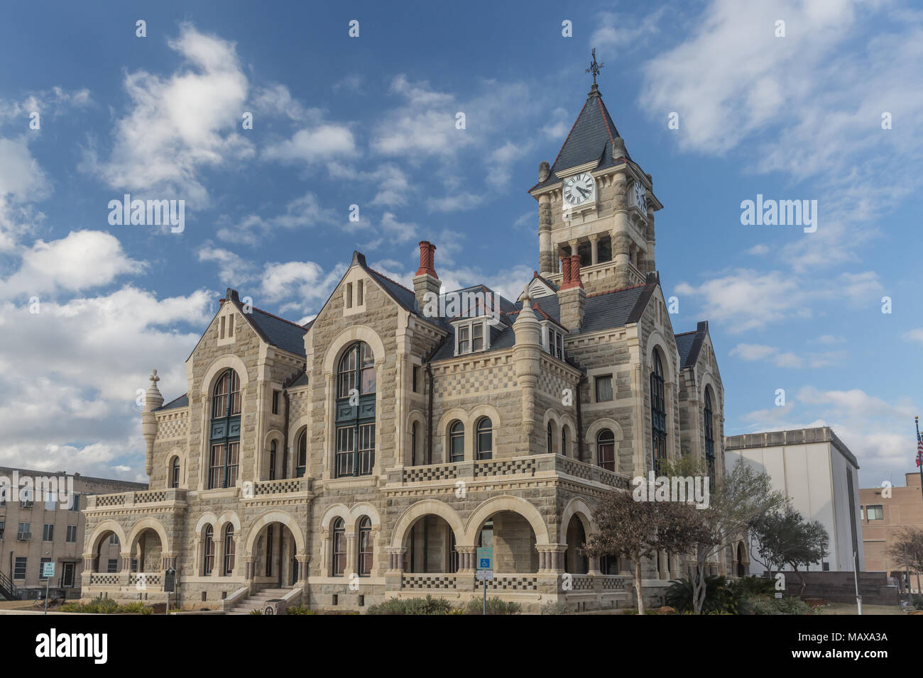 Historical victoria county courthouse hi-res stock photography and ...