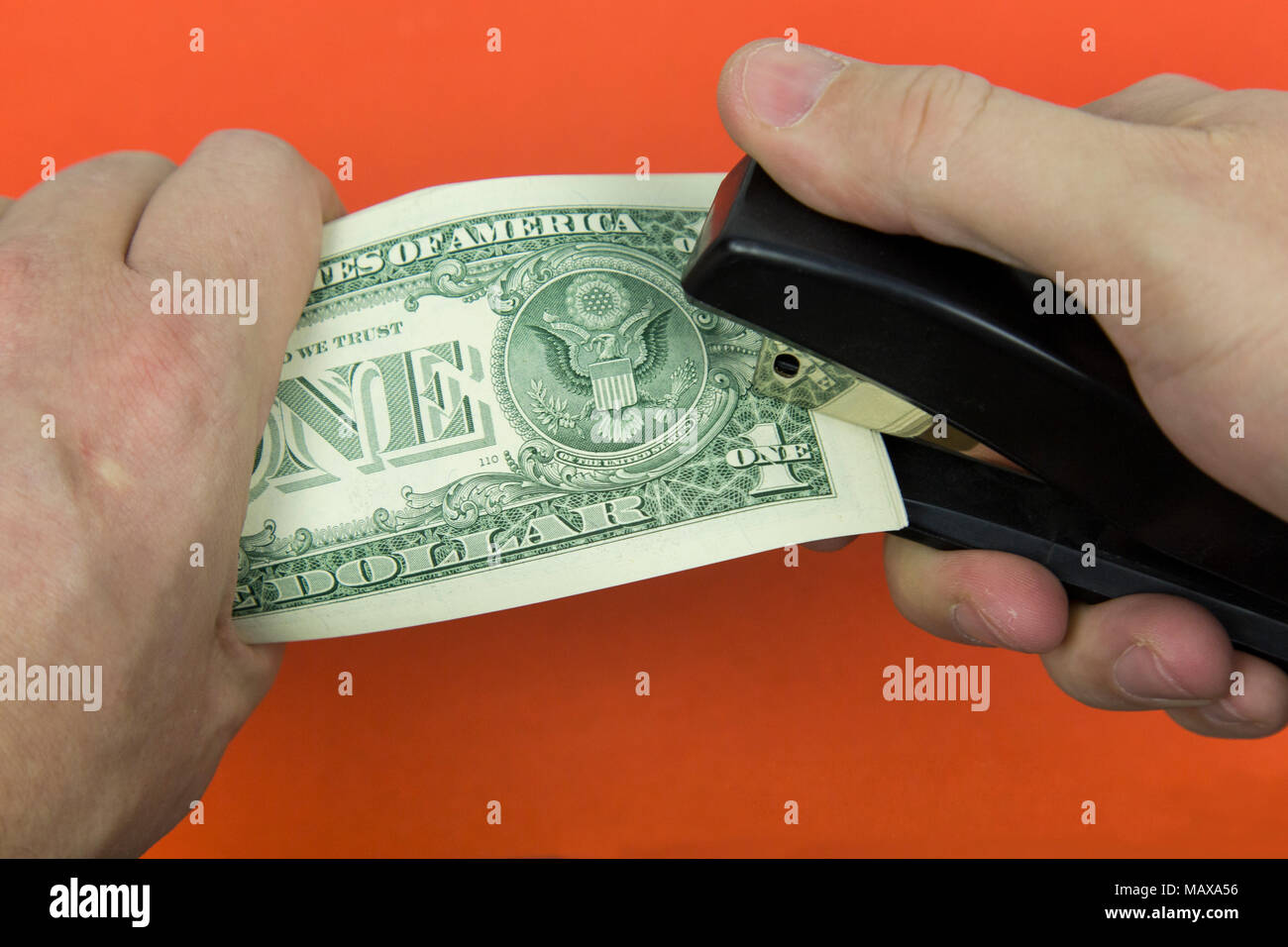 Punctured paper hi-res stock photography and images - Alamy