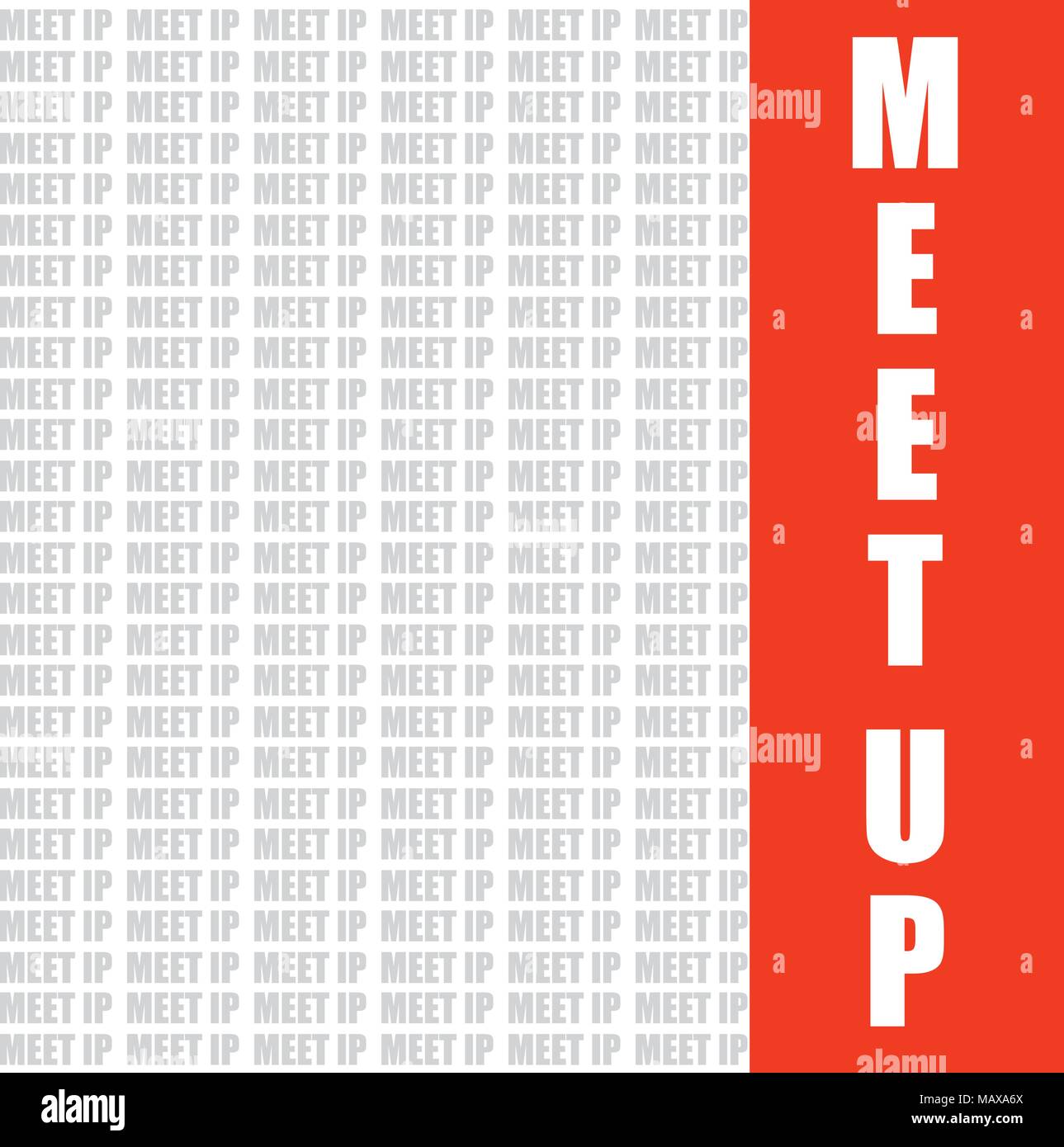 meet up, vector background Stock Vector Image & Art - Alamy