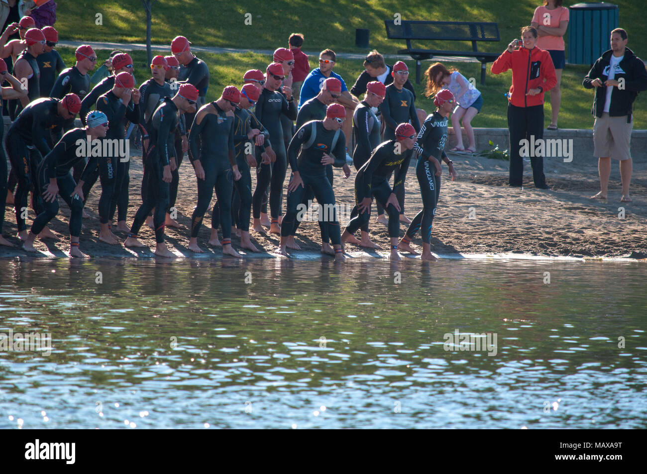 Triathalon start hi-res stock photography and images - Alamy