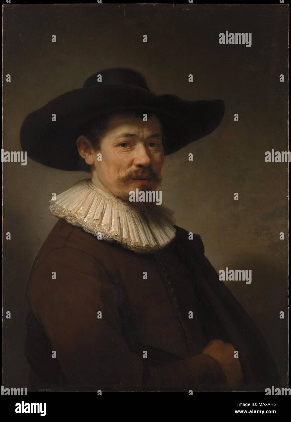 Rembrandt van Rijn Oil painting Stock Photo - Alamy