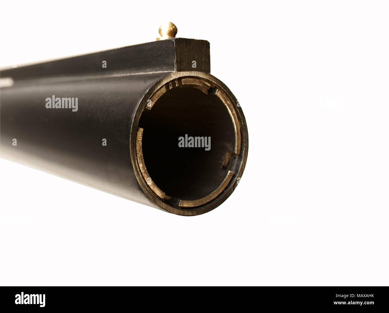 Inside rifled gun barrel hi-res stock photography and images - Alamy