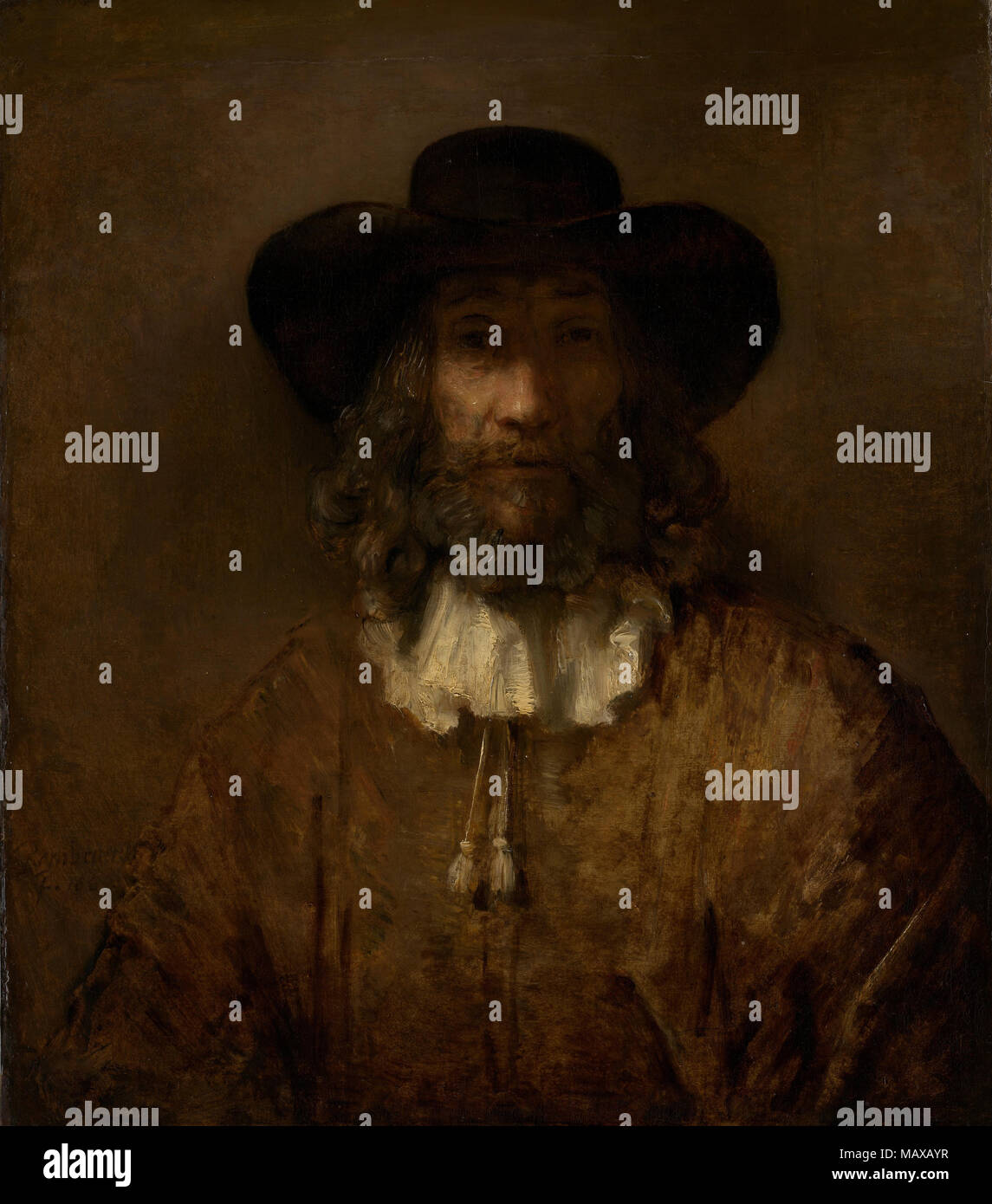 Rembrandt van Rijn Oil painting Stock Photo - Alamy