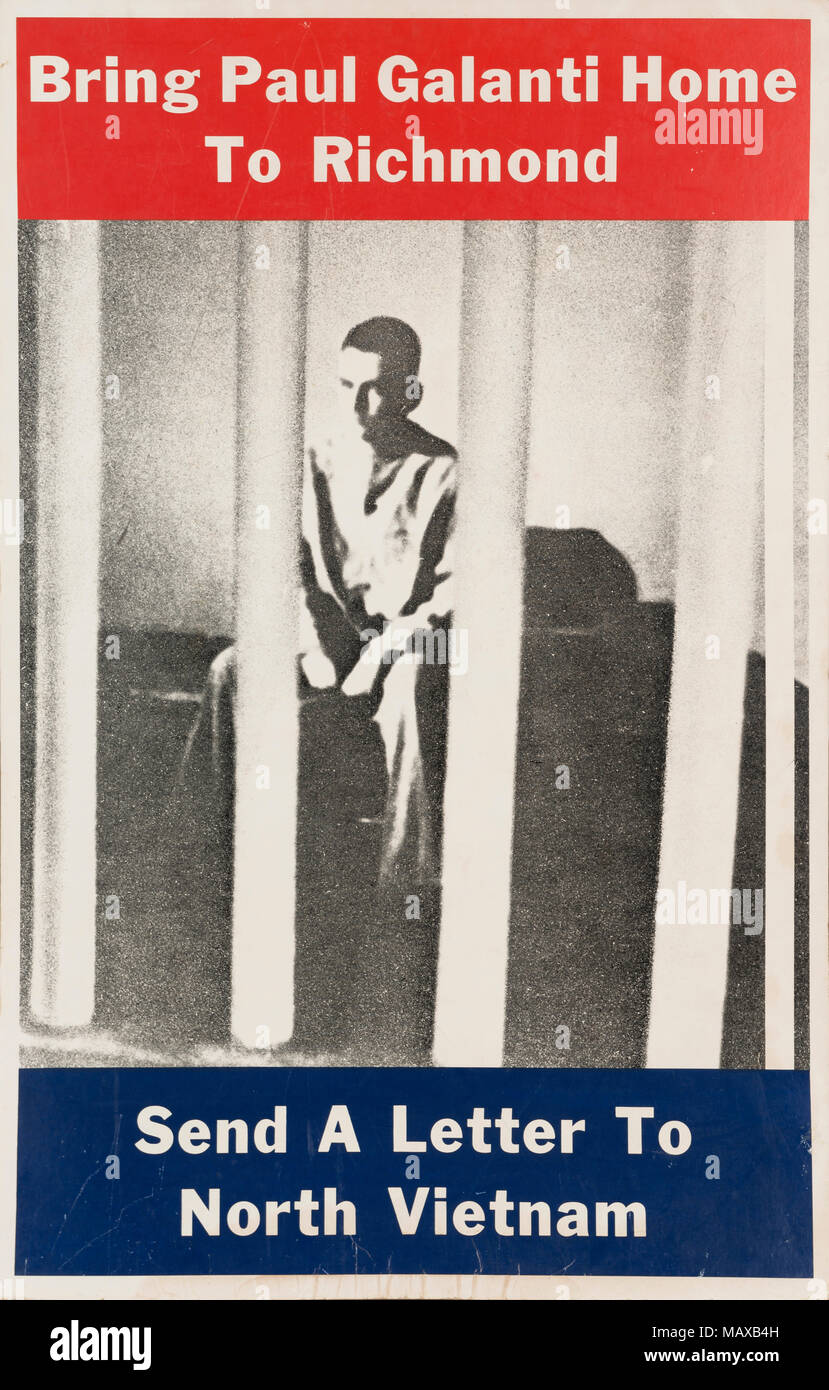 Vietnam War POW Poster Stock Photo - Alamy