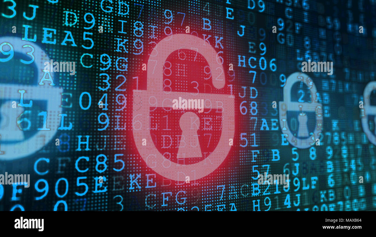 A multidimensional 3d rendering of a computer screen put aslant with ...