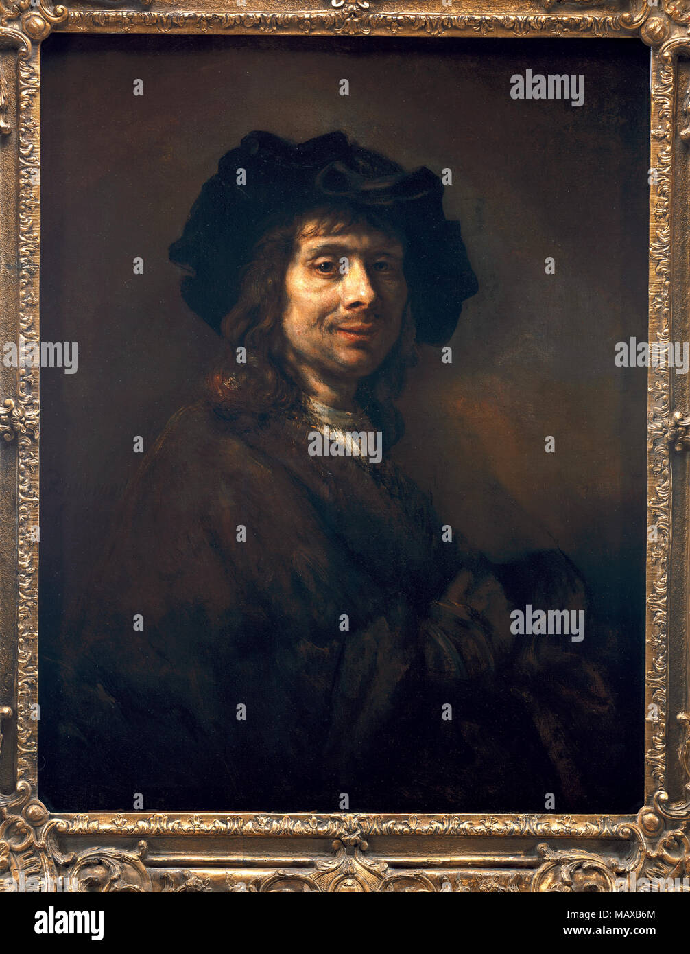 Rembrandt van Rijn Oil painting Stock Photo - Alamy