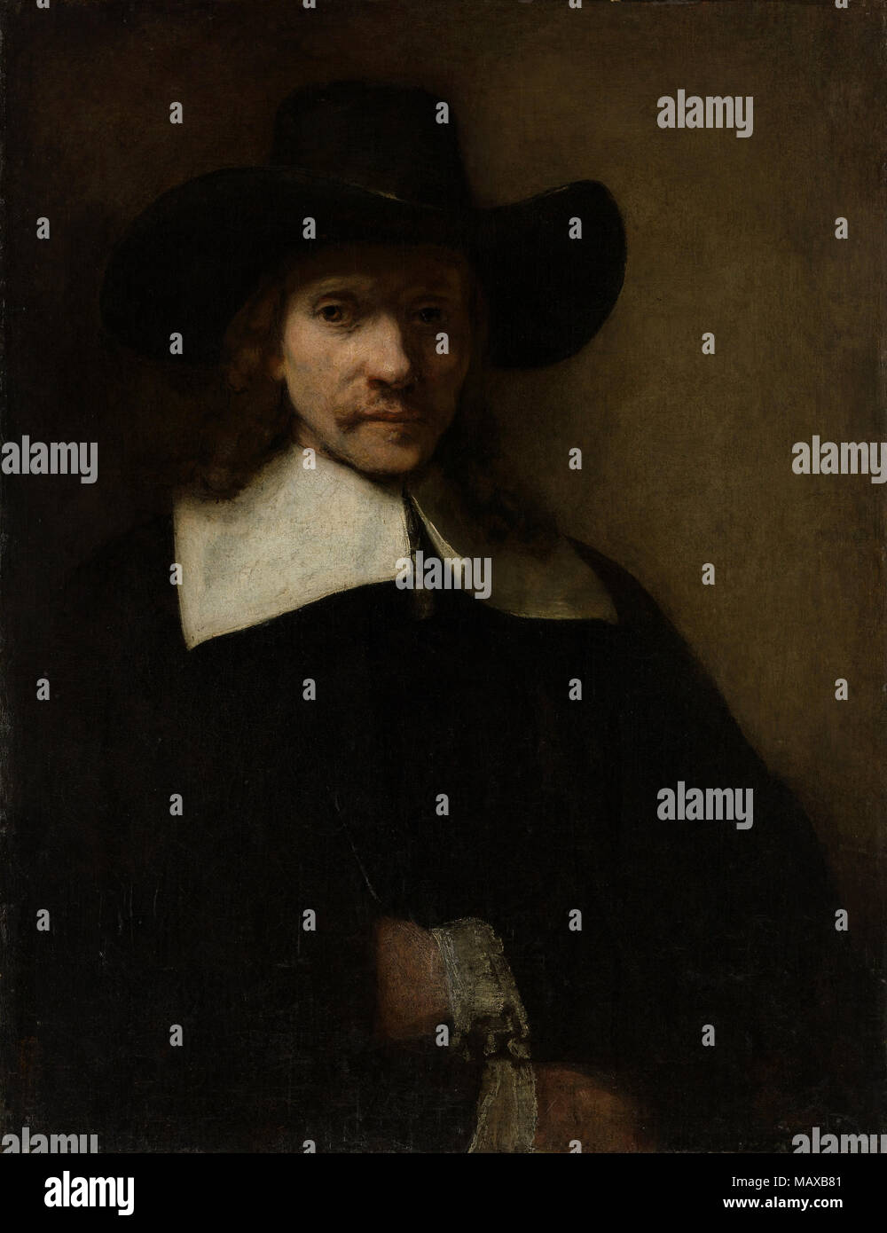 Rembrandt van Rijn Oil painting Stock Photo - Alamy