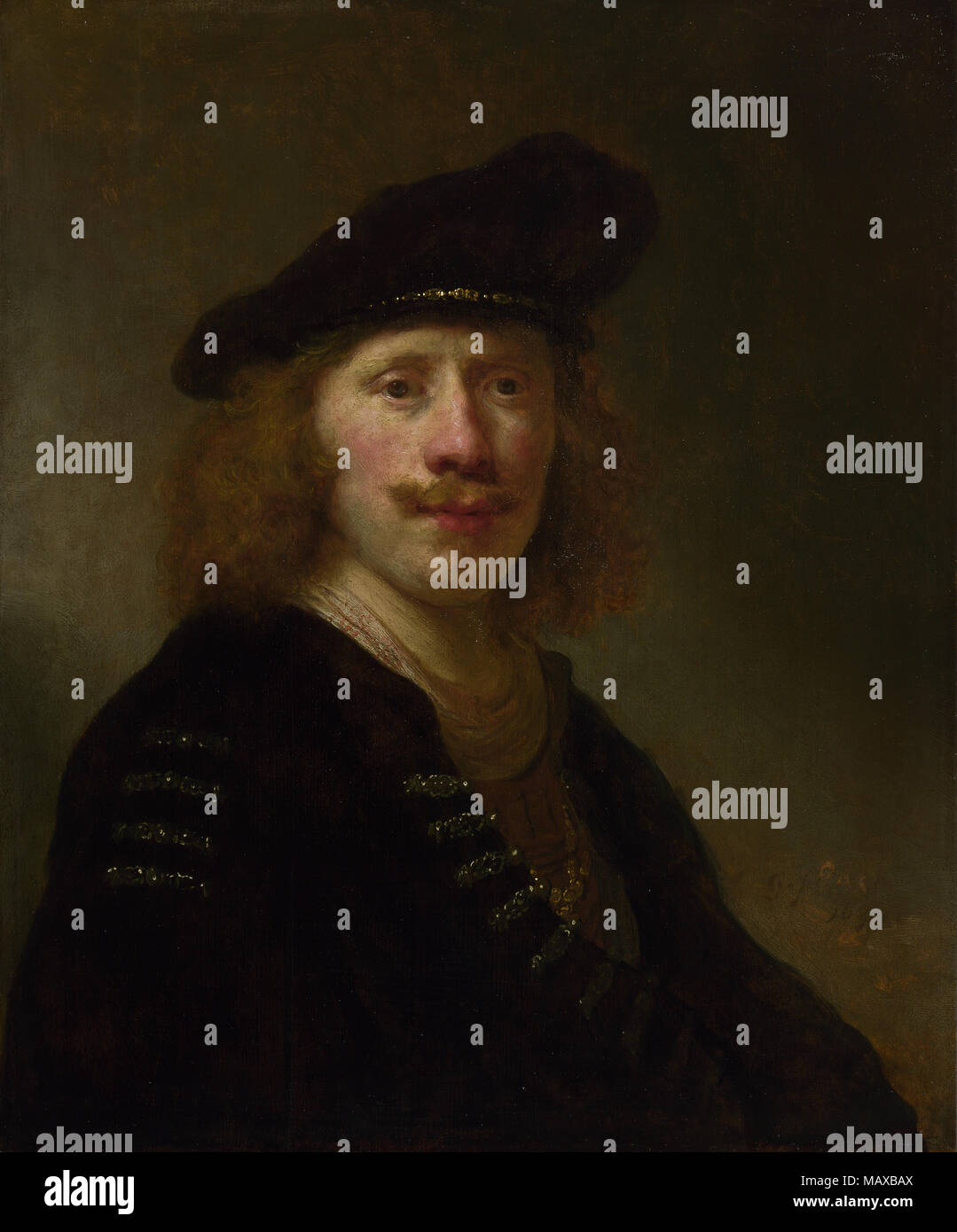Rembrandt van Rijn Oil painting Stock Photo - Alamy