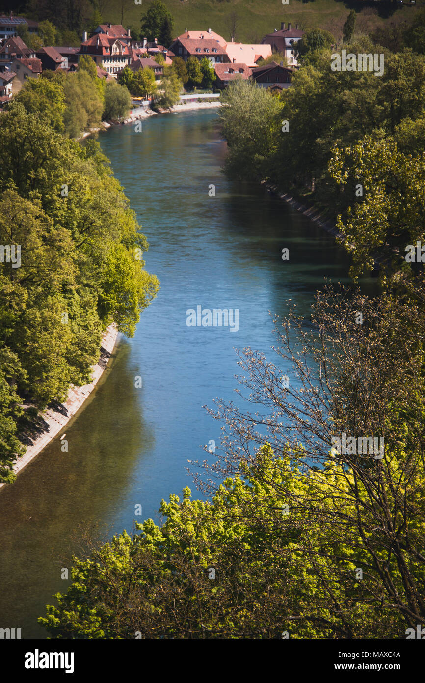 Water runs along natural river hi-res stock photography and images - Alamy
