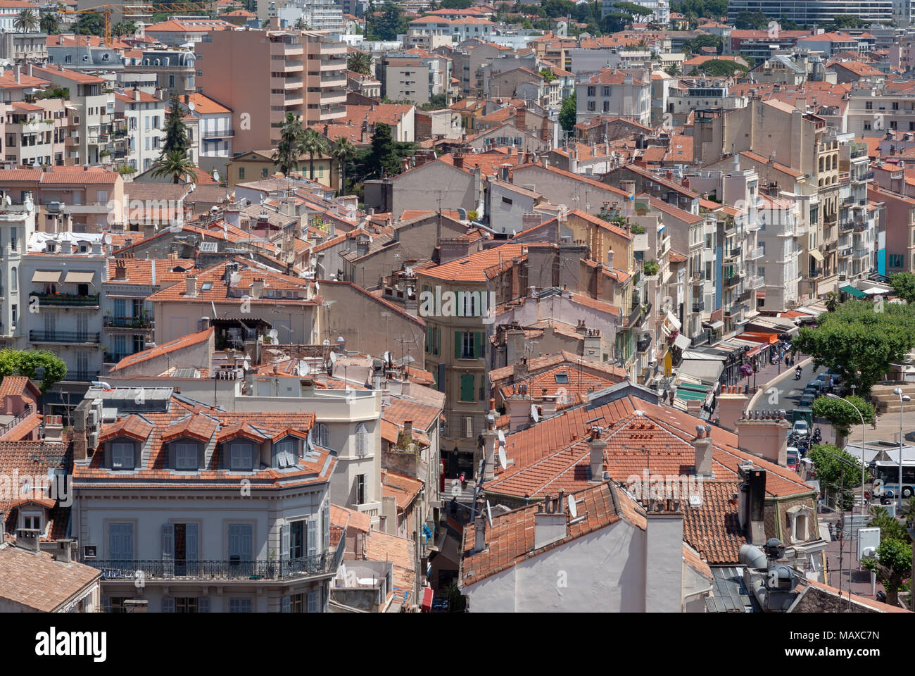 Old french roof tiles hi-res stock photography and images - Alamy
