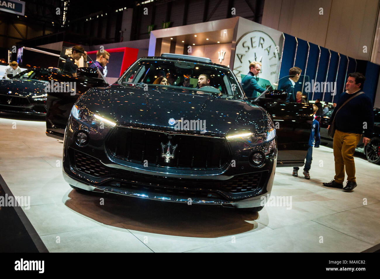 Switzerland, March 2018 - magnificent cars and hypercars on display at ...